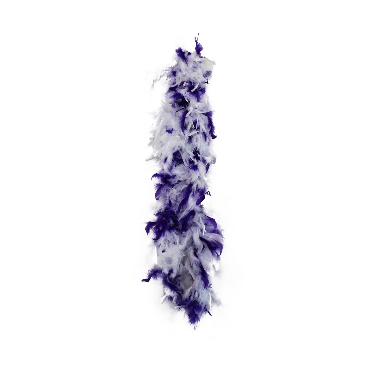 Turkey Feather Boas in White and Purple 10 Packs – Palooza! Party and ...